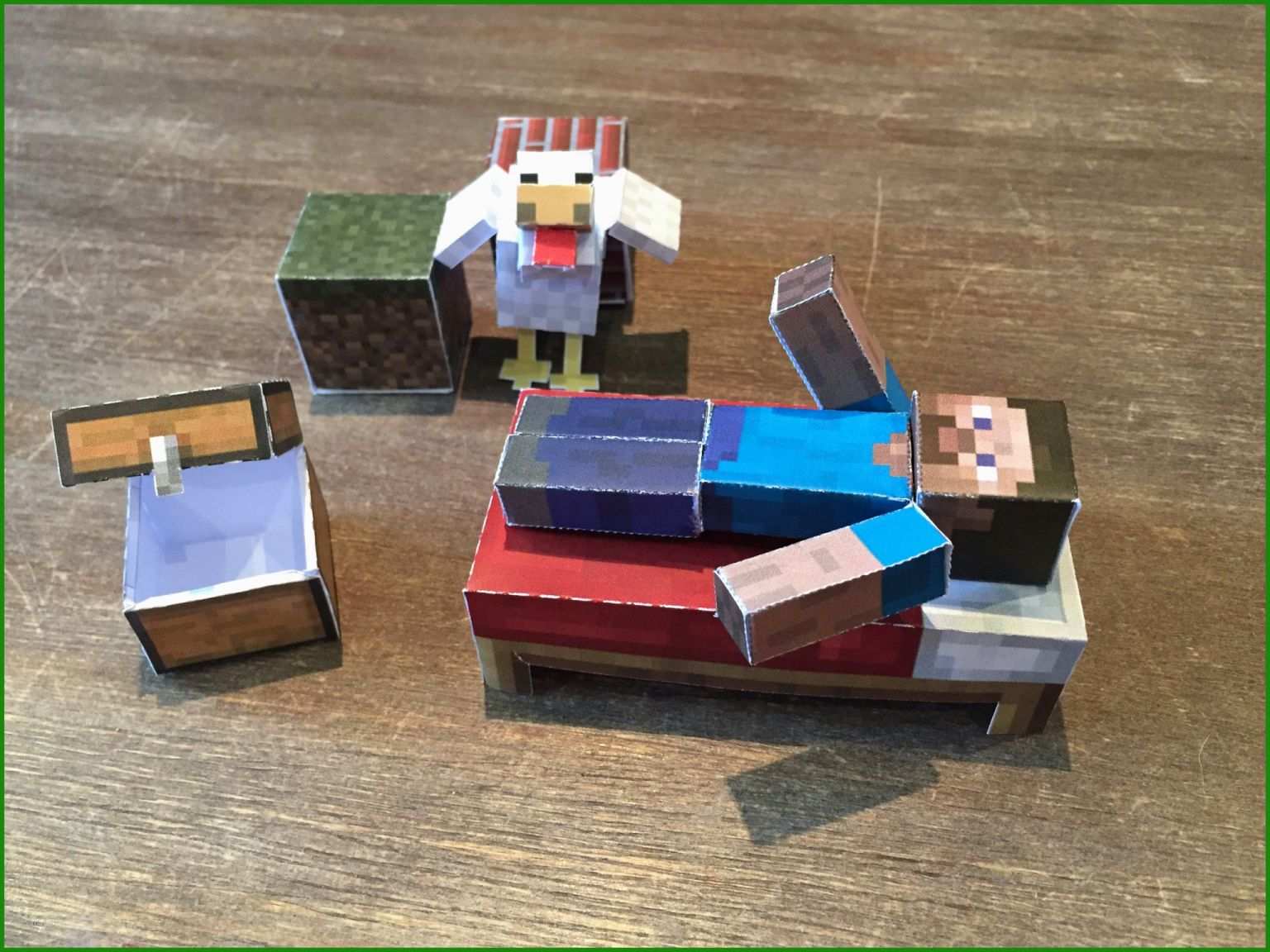 Minecraft Figuren Basteln Vorlagen - Kostenlose Vorlagen Zum Download ...